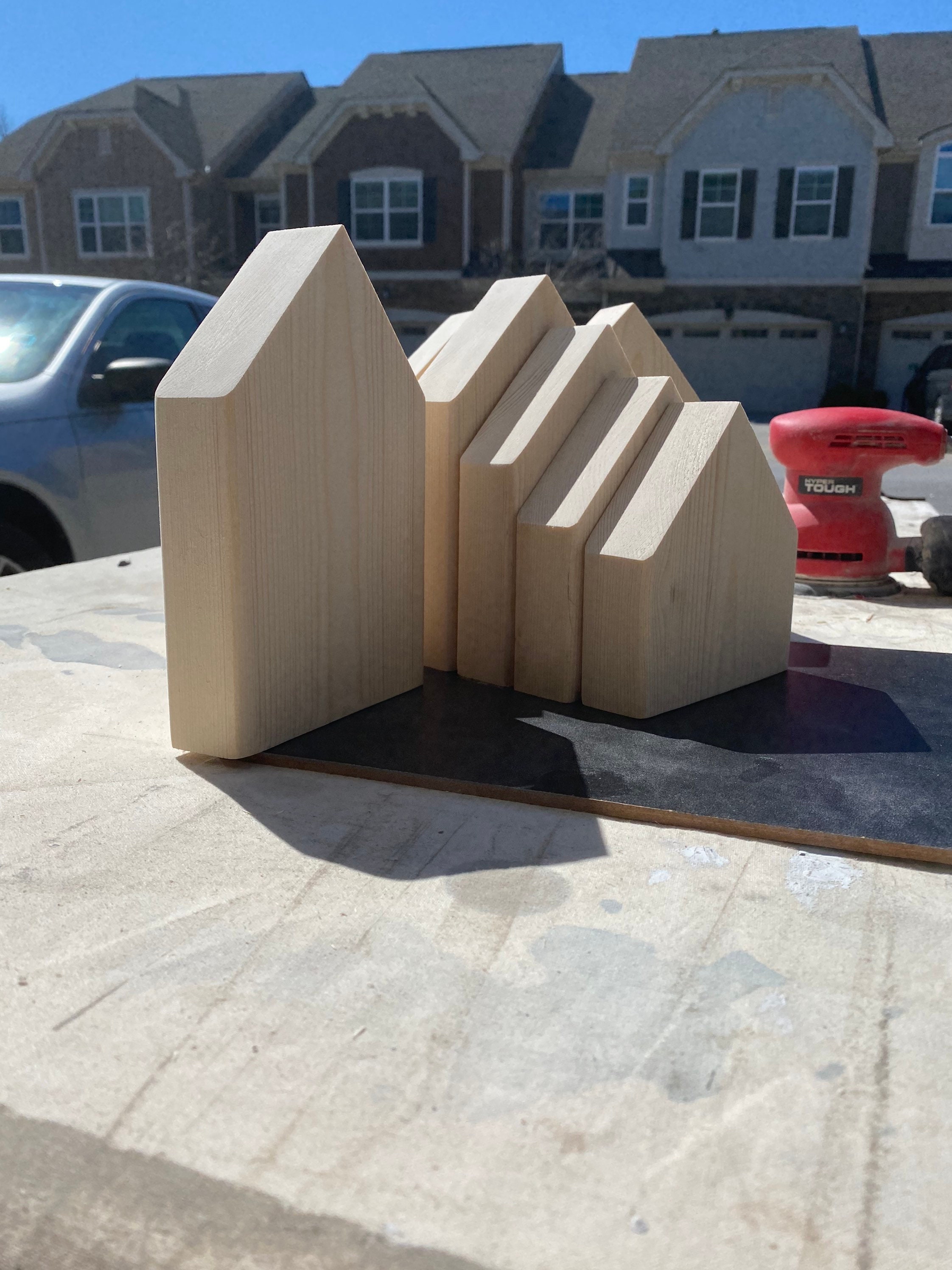 2d Shapes House Craft