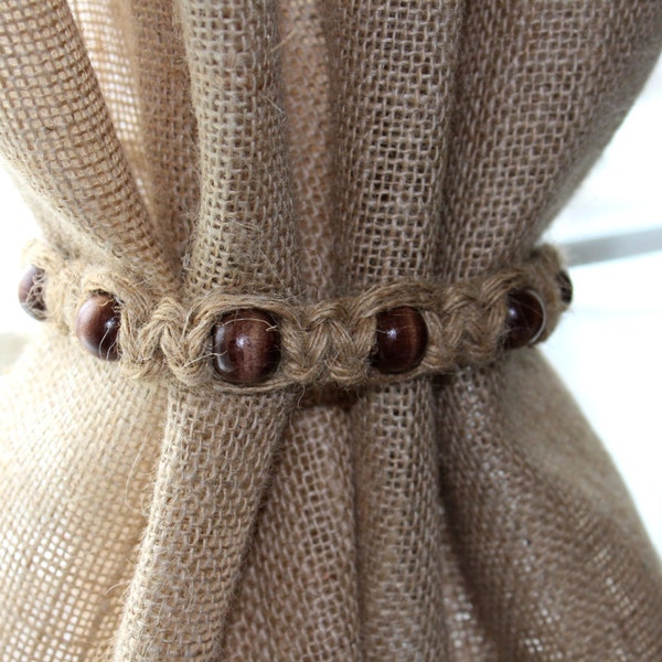 Rustic Curtain - Etsy