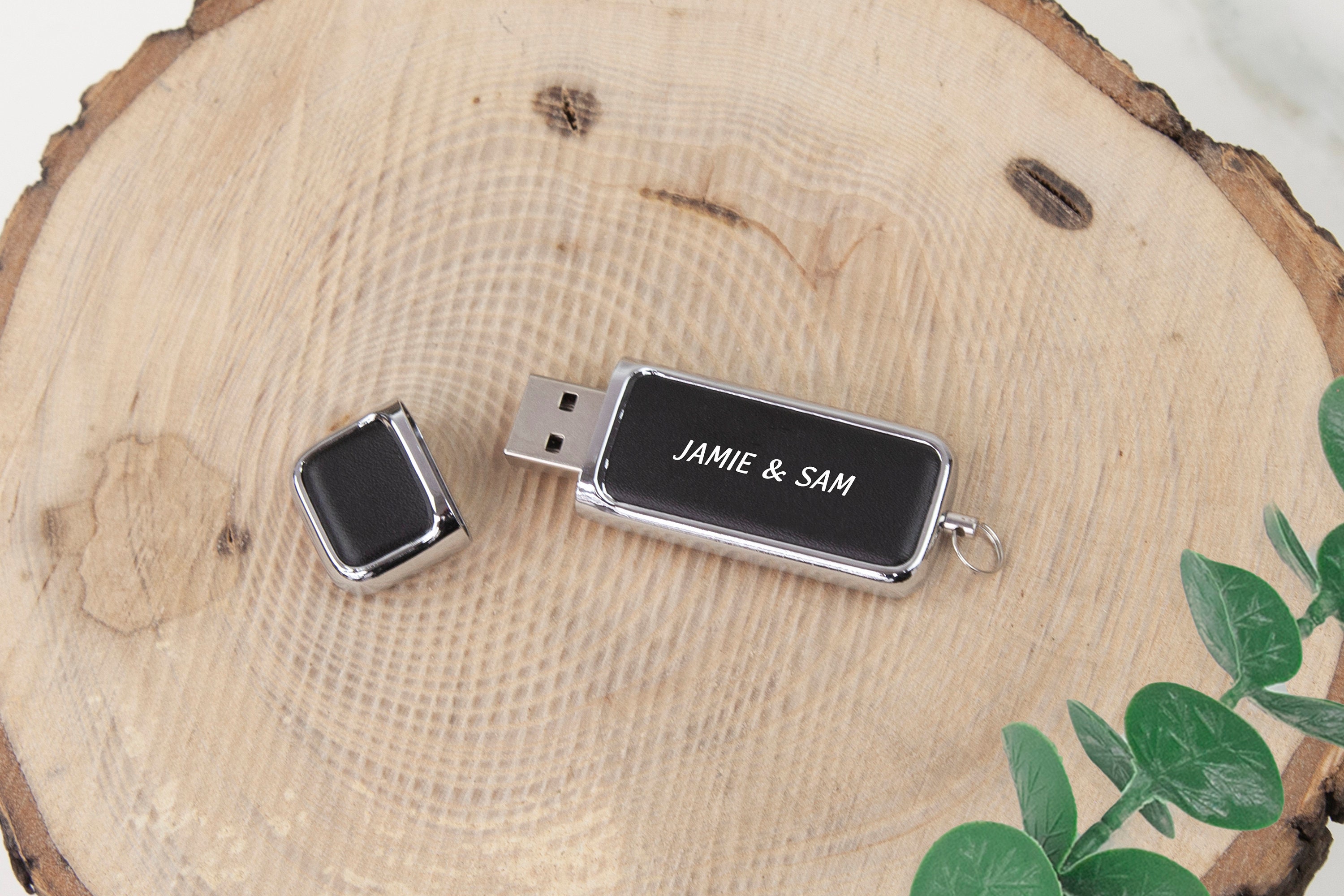 Personalized Faux Leather USB 3.0 – Wedding Photography Keepsake - Etsy
