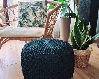 Boho Ottoman Pouf - Etsy