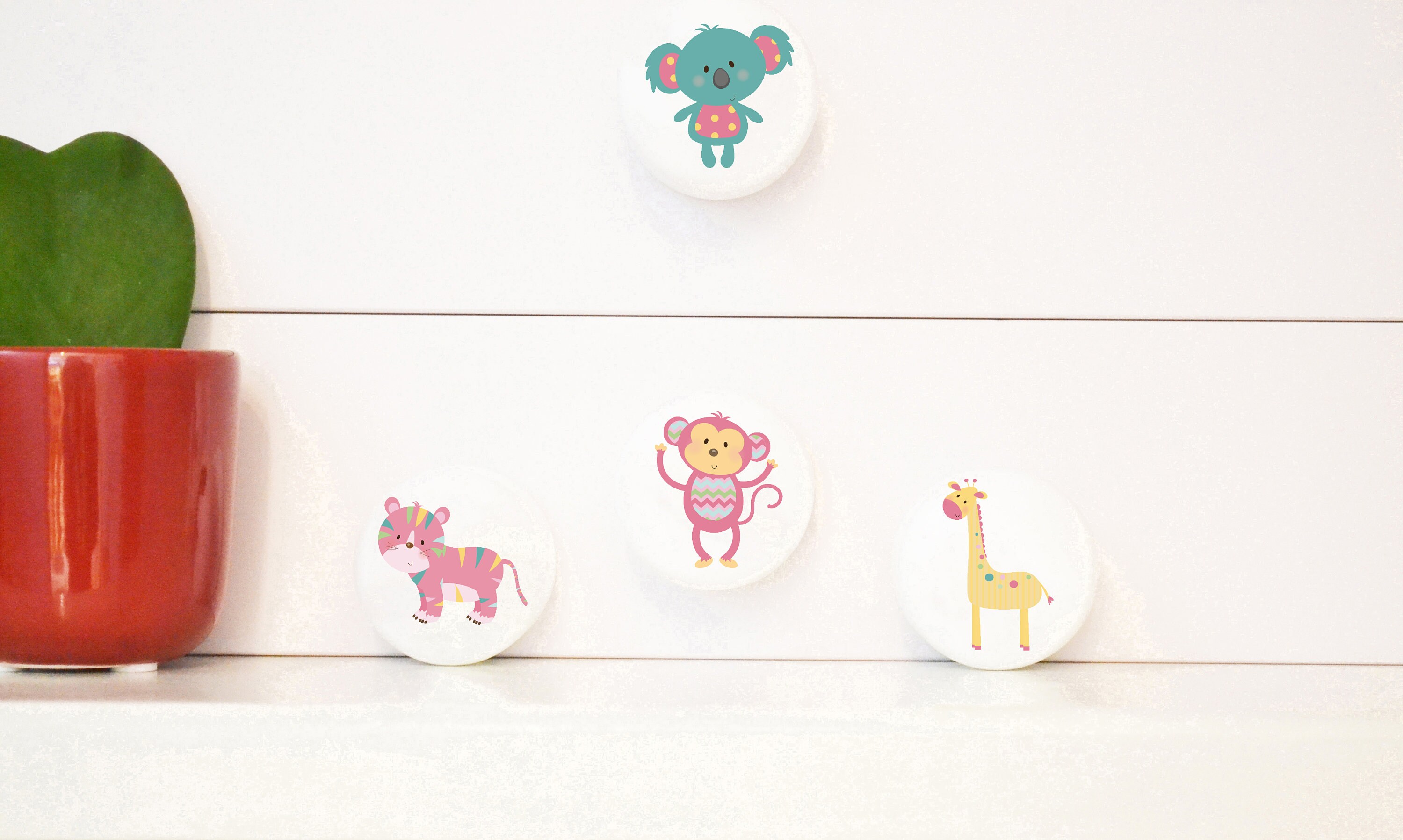 Jungle Animals Drawer Knobs Drawer Pulls Dresser Pulls - Etsy UK