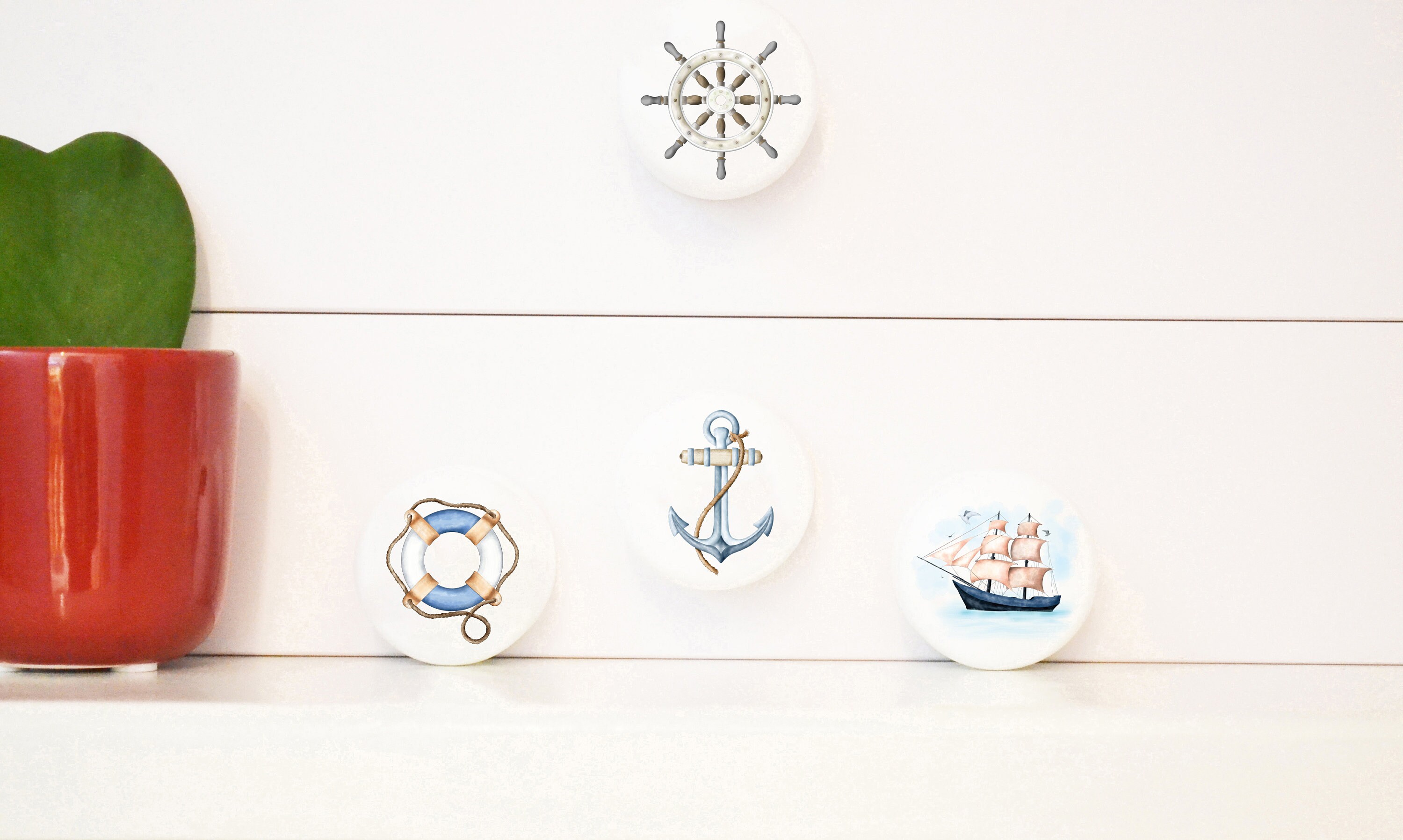 Nautical Drawer Knob Dresser Pull Drawer Pull Room | Etsy