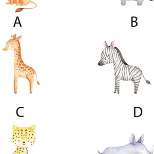 Jungle Animals Drawer Knobs Door Knobs Furniture Knobs - Etsy