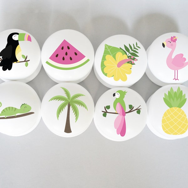 Flamingo Knobs - Etsy
