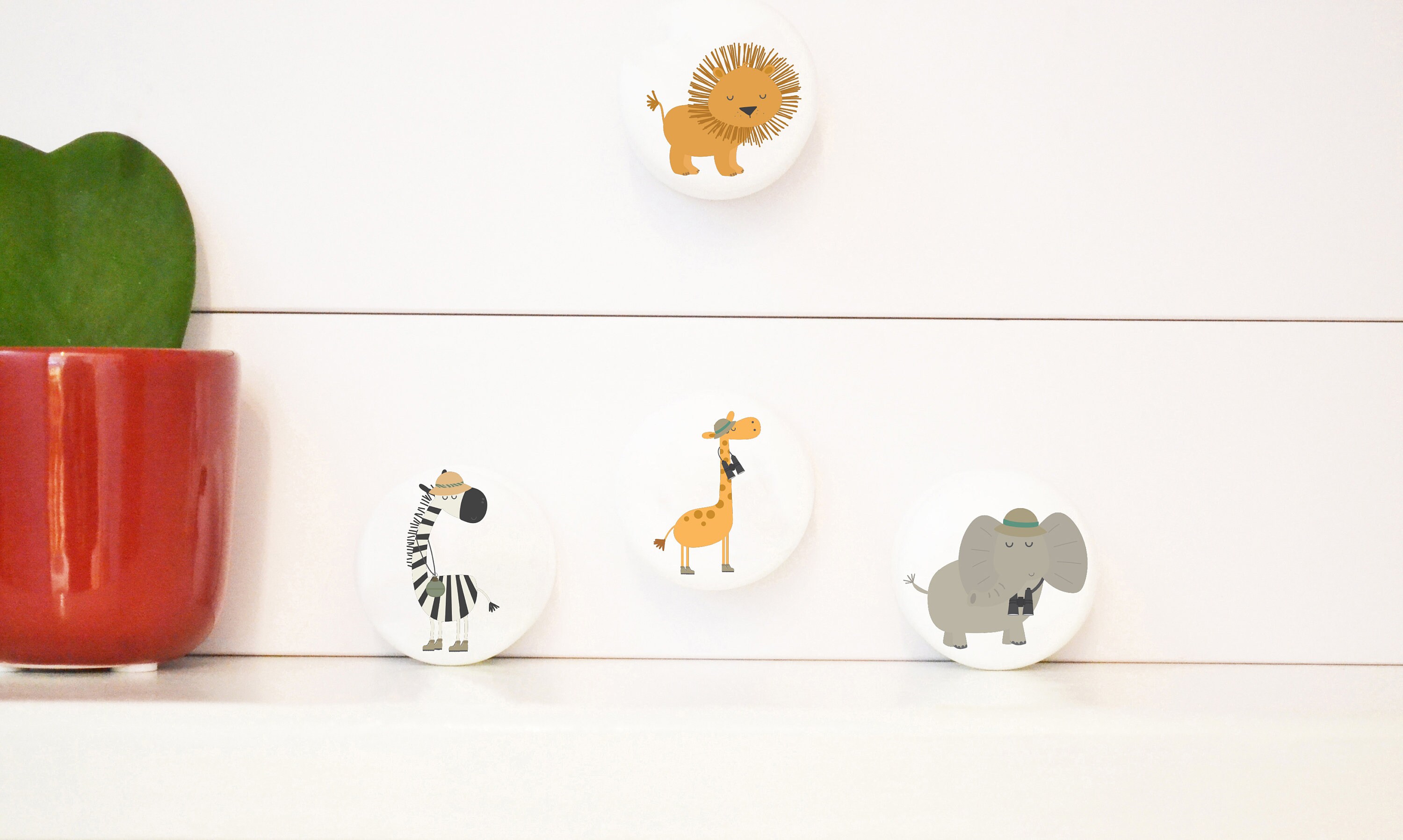 Drawer Knobs Safari Knobs Animal Knobs Door Knobs Drawer - Etsy UK