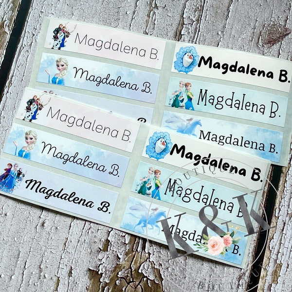 Shop Frozen Labels - Etsy