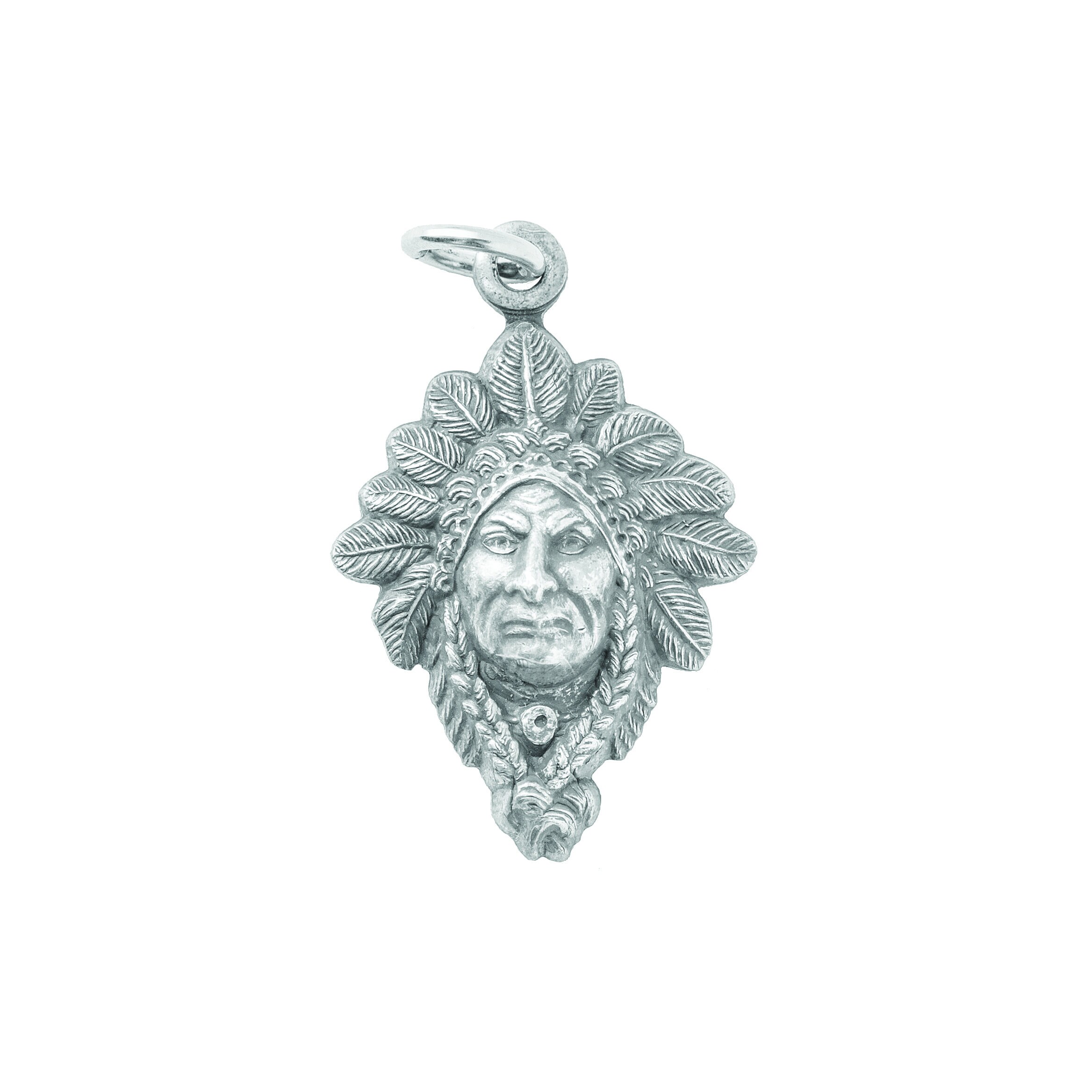 Indian Chief Charm- Set of 10 - Etsy