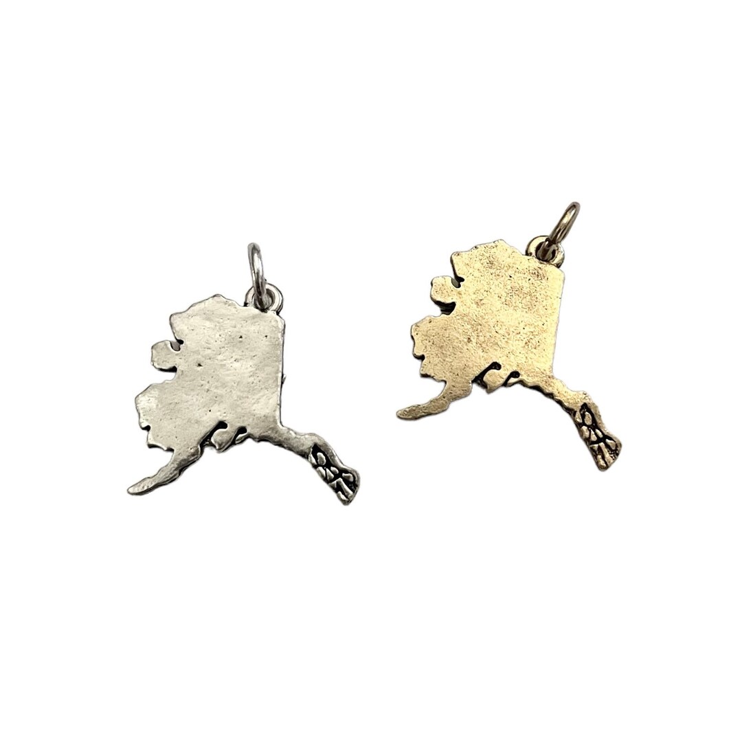 Alaska Charm- Set of 10 Charms - Etsy