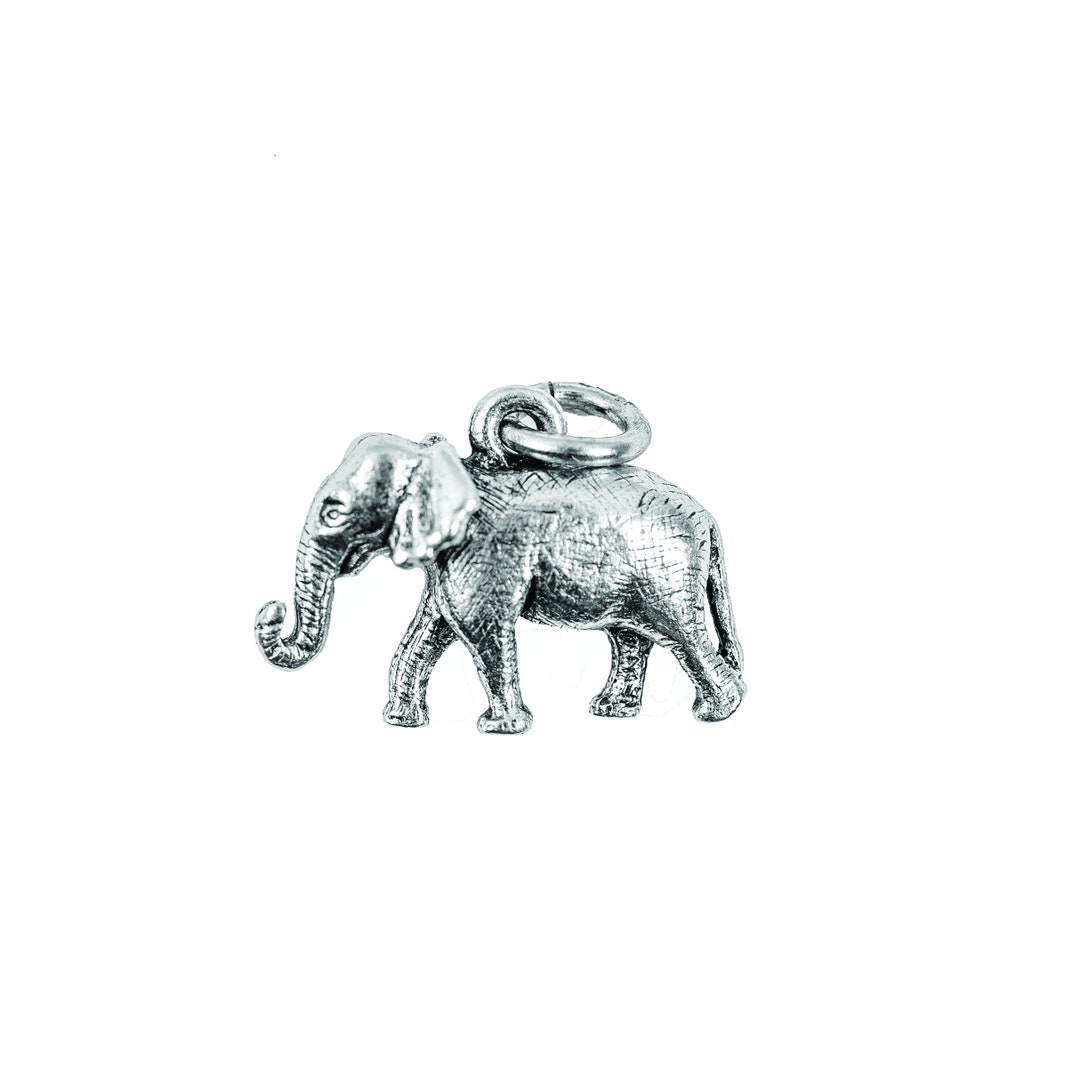 LG Elephant Charm- Set of 10 - Etsy