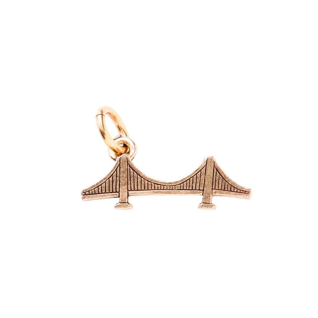 Golden Gate Bridge Charm - Set of 10 - Etsy