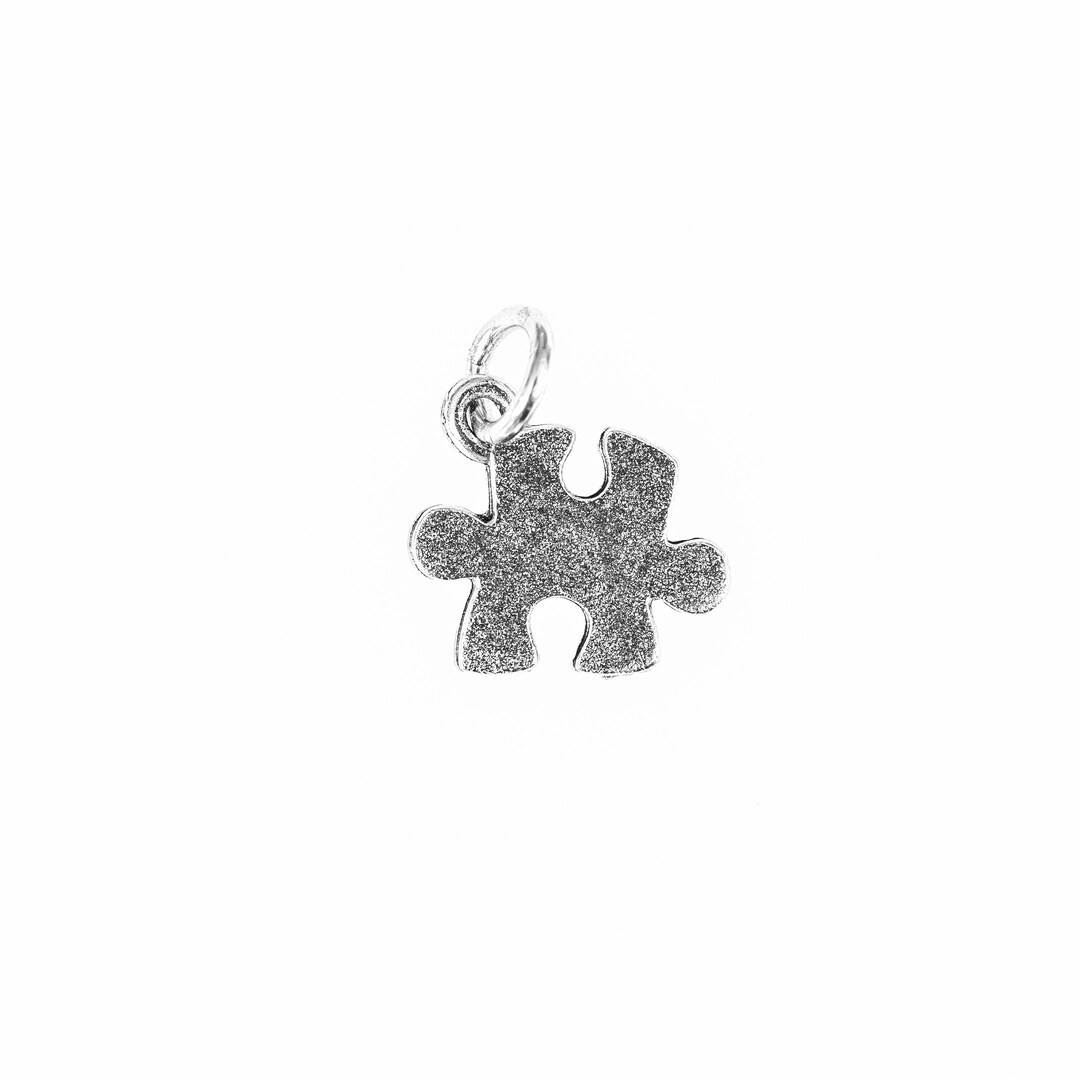 Puzzle Piece Charm- Set of 10 - Etsy
