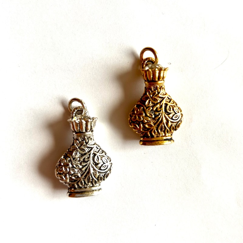 Perfume Bottle Charm - Etsy