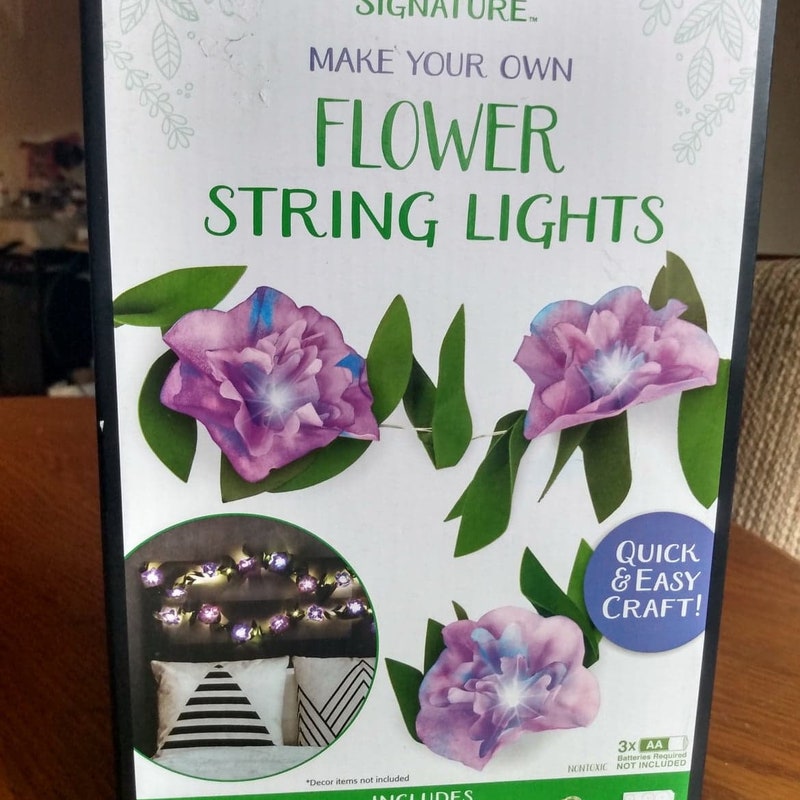 Flower String Lights - Etsy