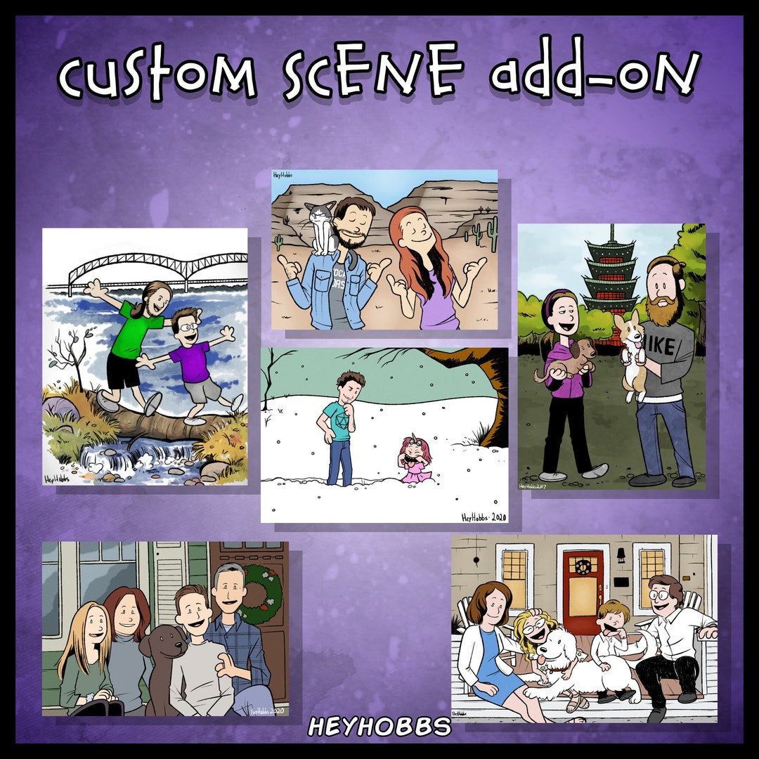Custom Scene Add-on - Etsy