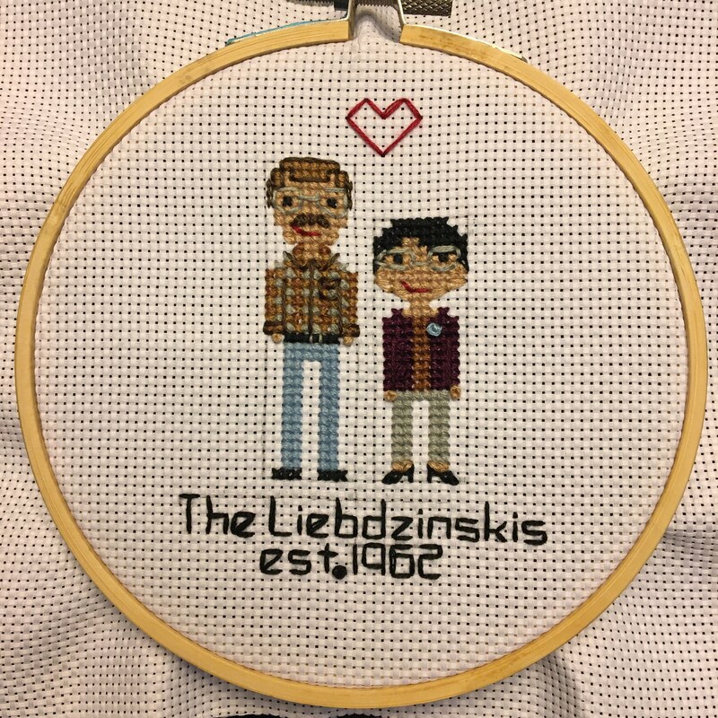 Cross Stitch Family Portrait - Etsy