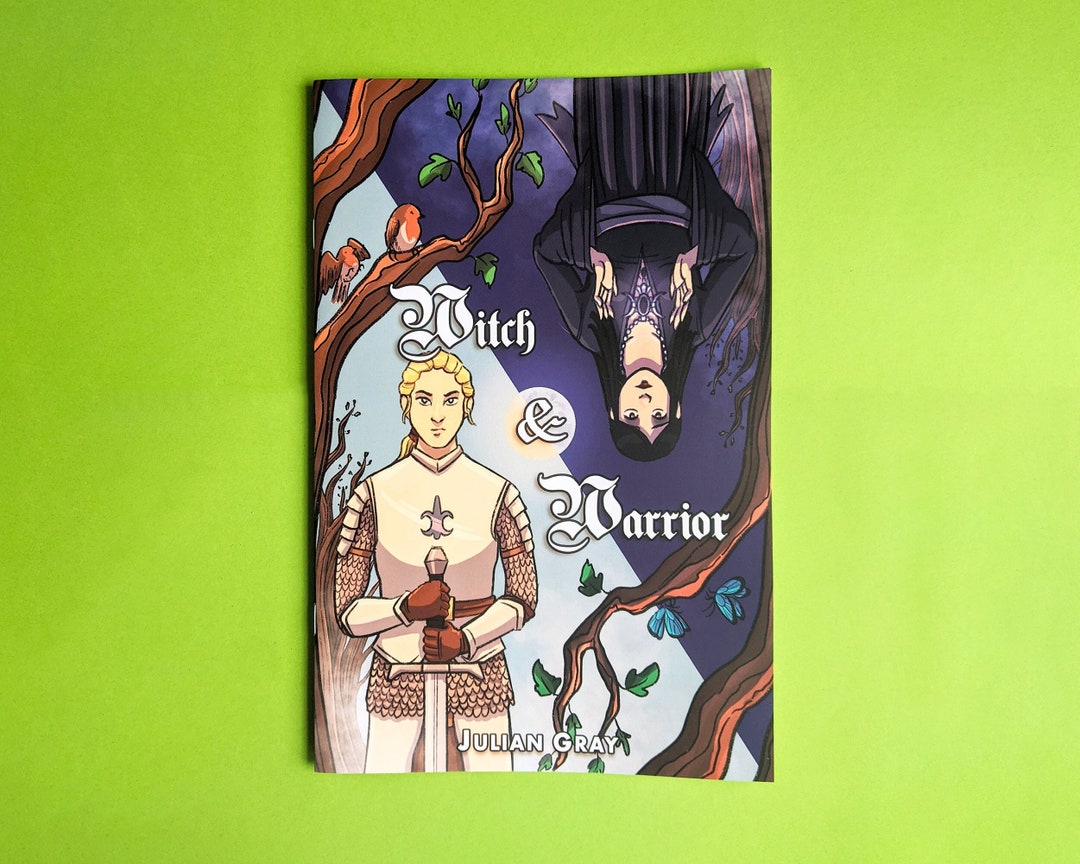 Witch And Warrior Lesbian Romance Indie Comic Etsy