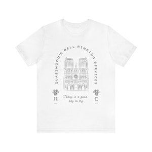 Quasimodo's Bell Ringing Services Bella Canvas Unisex Jersey Short ...