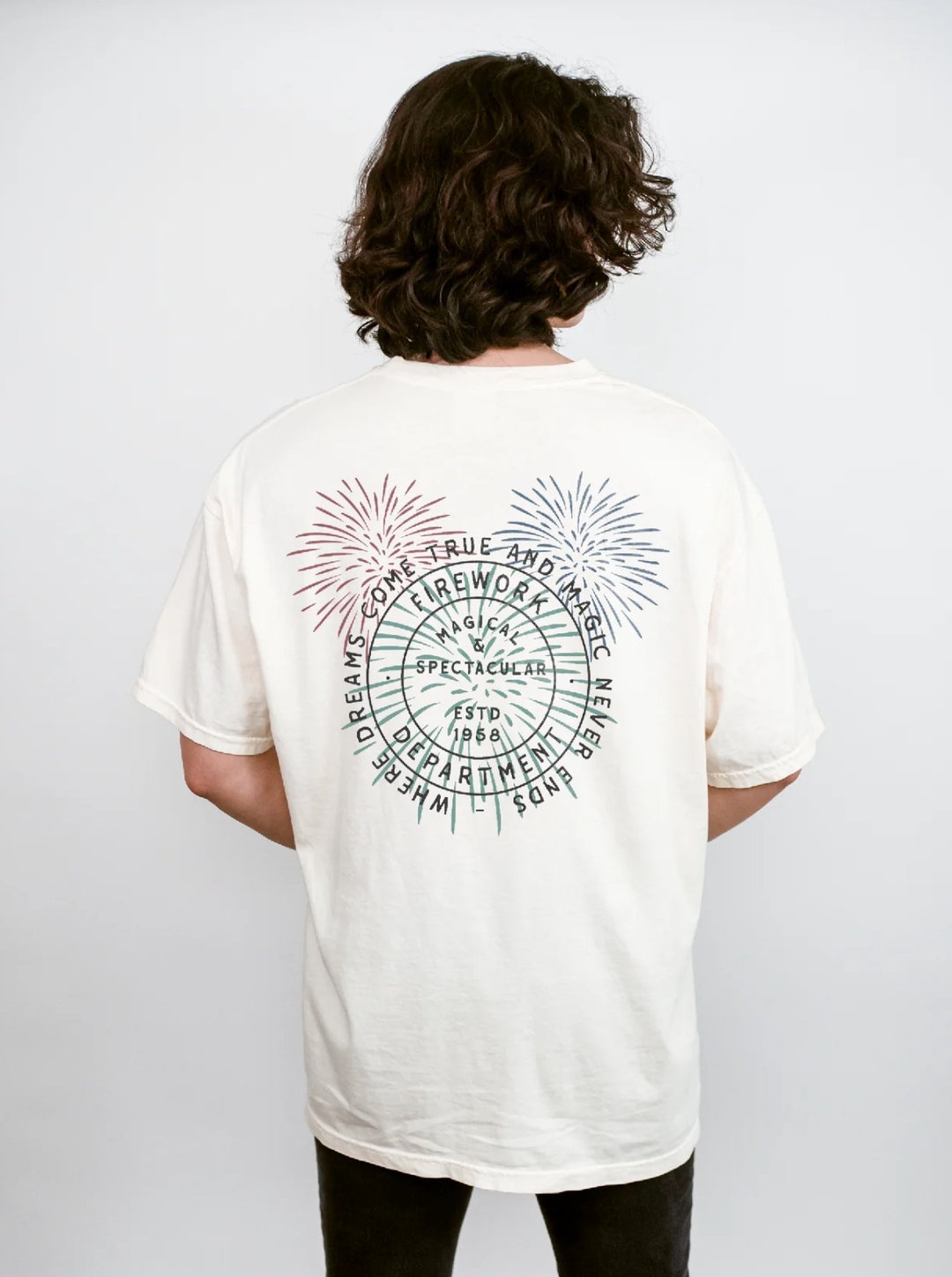 Firework Department Comfort Colors Unisex Garment-dyed T-shirt - Etsy