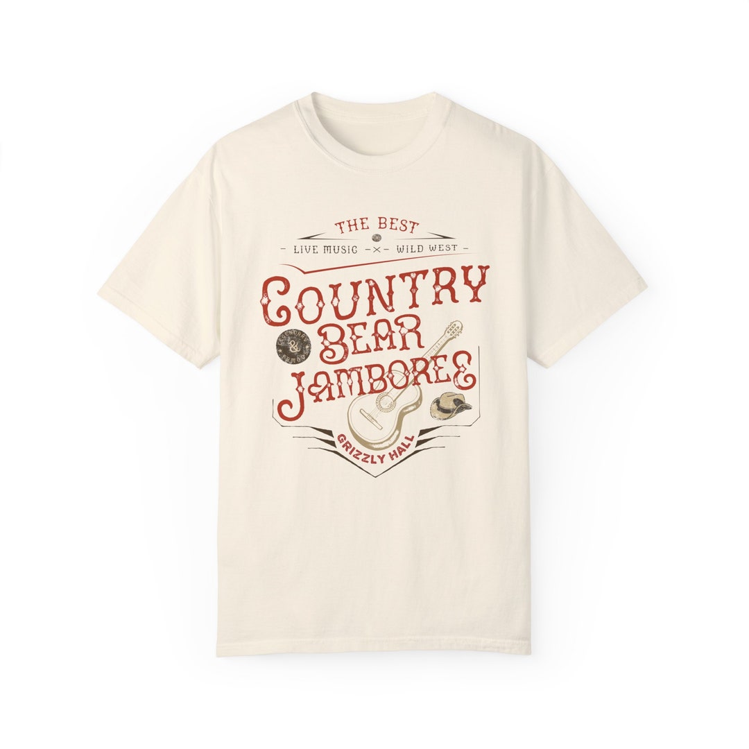 Country Bear Jamboree Comfort Colors Unisex Garment-dyed T-shirt - Etsy