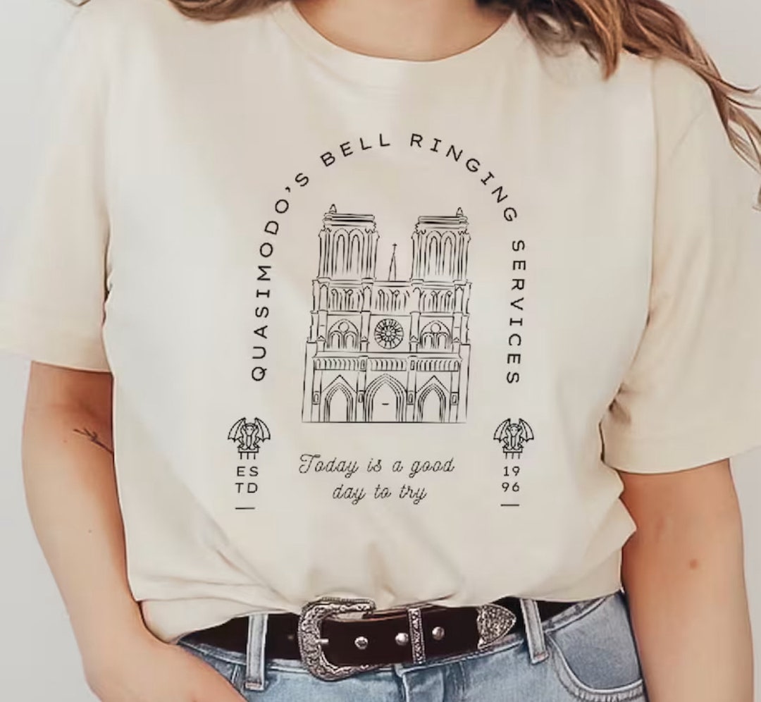 Quasimodo's Bell Ringing Services Bella Canvas Unisex Jersey Short ...