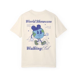 World Showcase Walking Club Comfort Colors Unisex Garment-dyed T-shirt ...