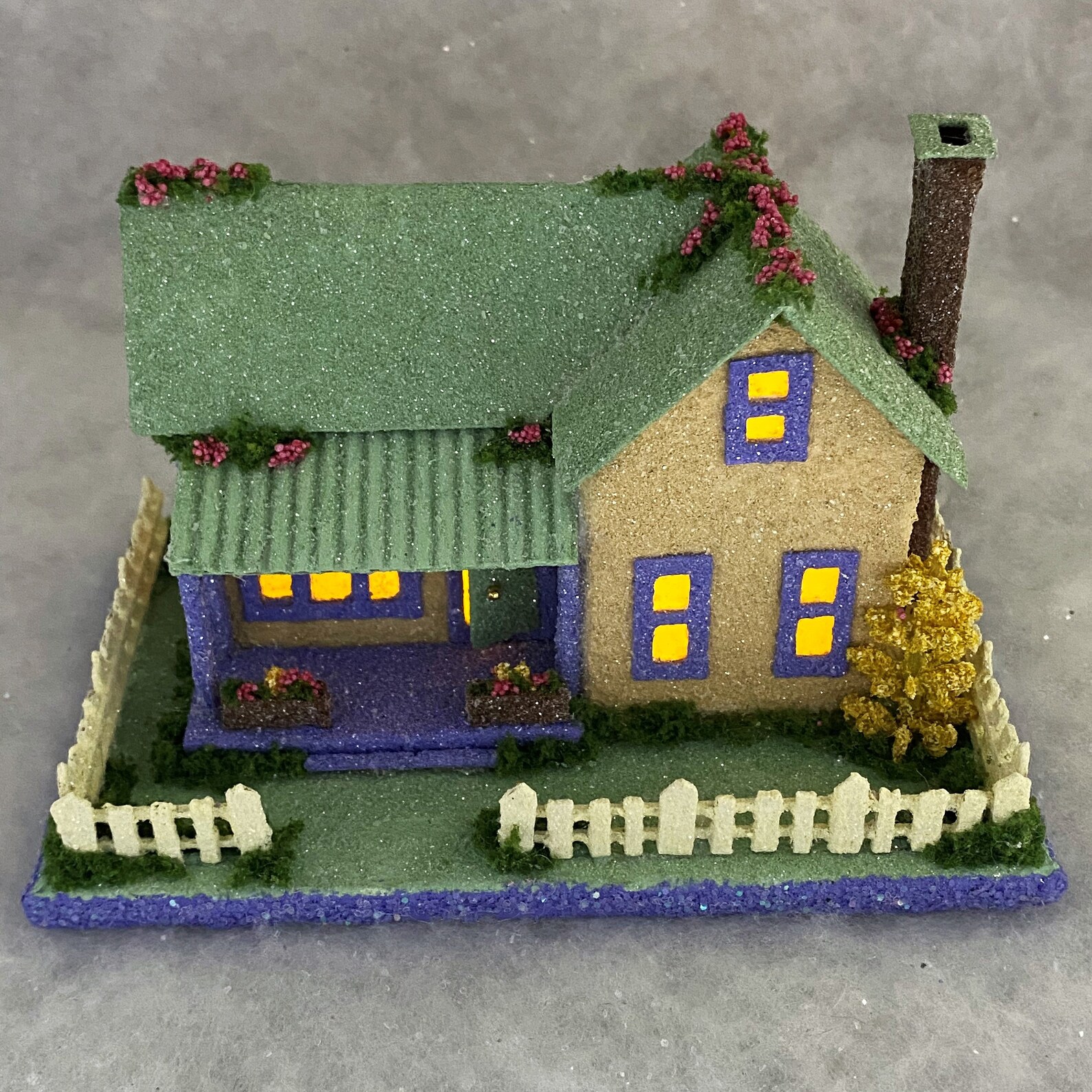 ORIGINAL Spring Putz House - Spring Putz House - Handmade Putz ...
