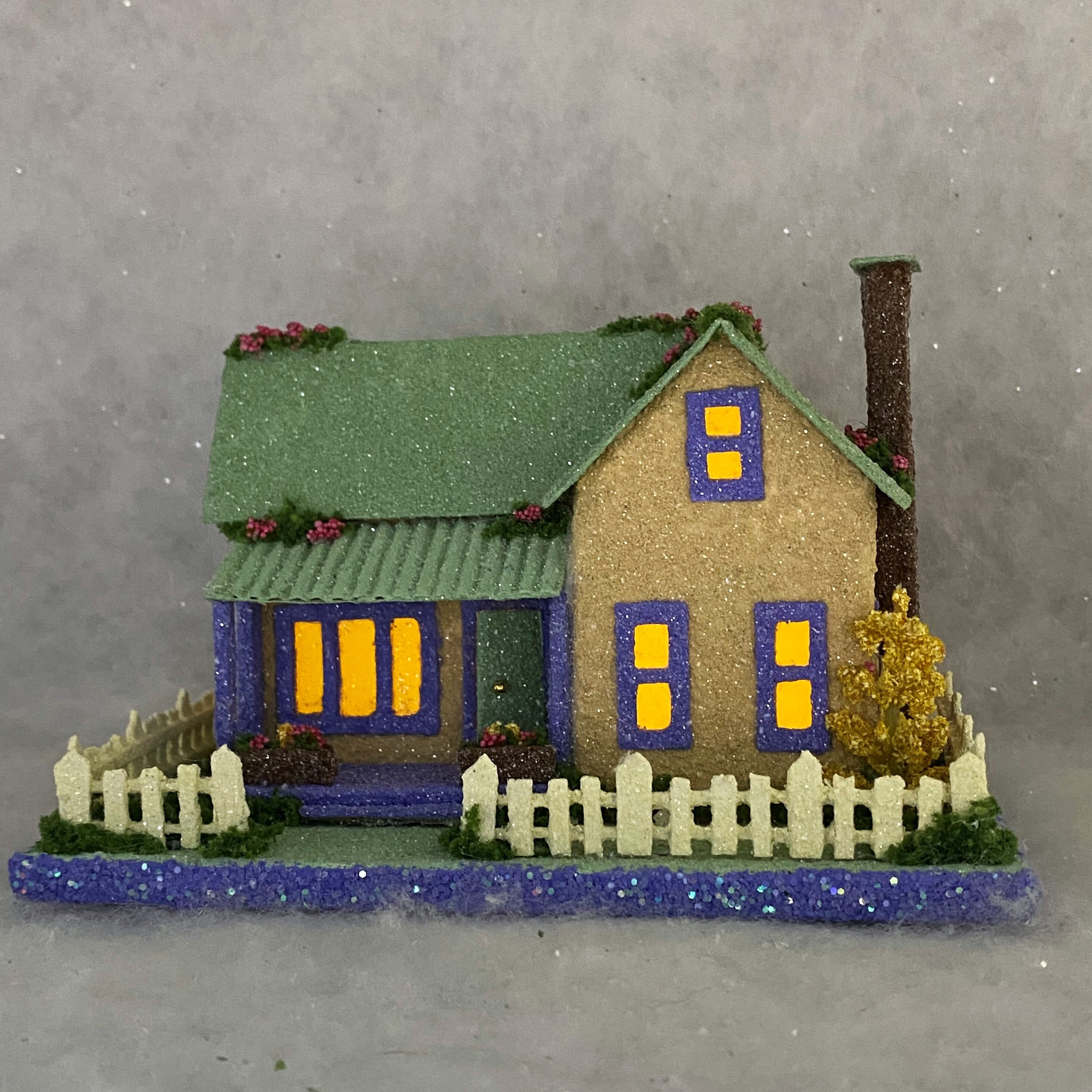 ORIGINAL Spring Putz House Spring Putz House Handmade Putz | Etsy