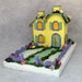 ORIGINAL Easter Putz House - Putz Glitter House - Handmade Putz ...