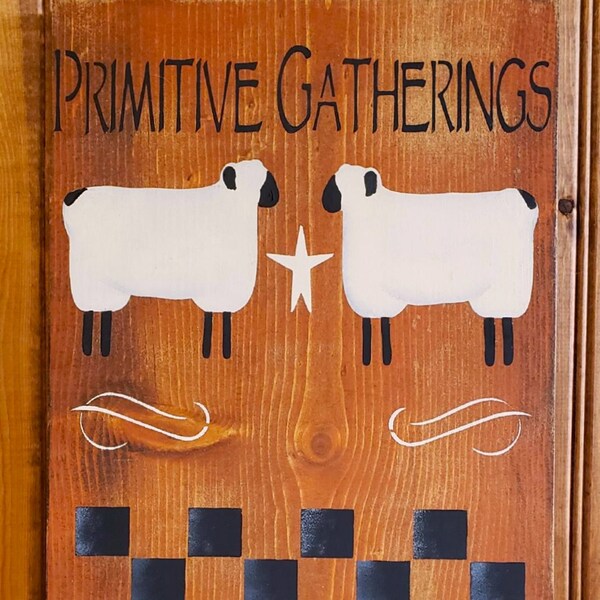 Primitive Sheep - Etsy