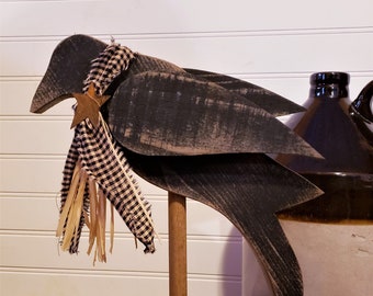 Primitive Crow | Etsy