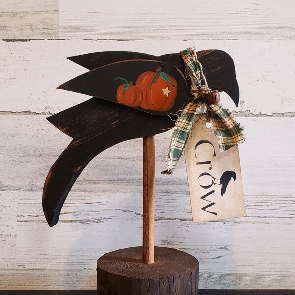 Primitive Crow - Etsy