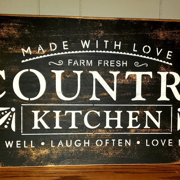 Country Kitchen - Etsy