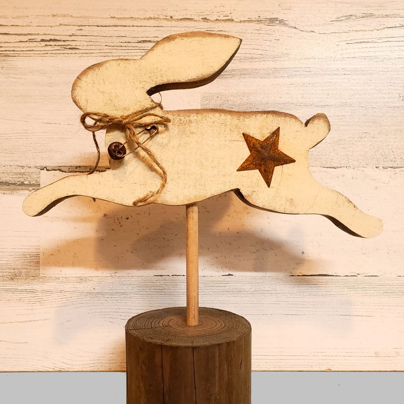 Primitive Bunny - Etsy