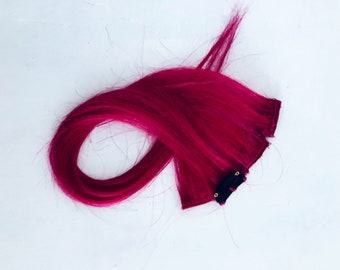 Pink Clip in Hair | Etsy