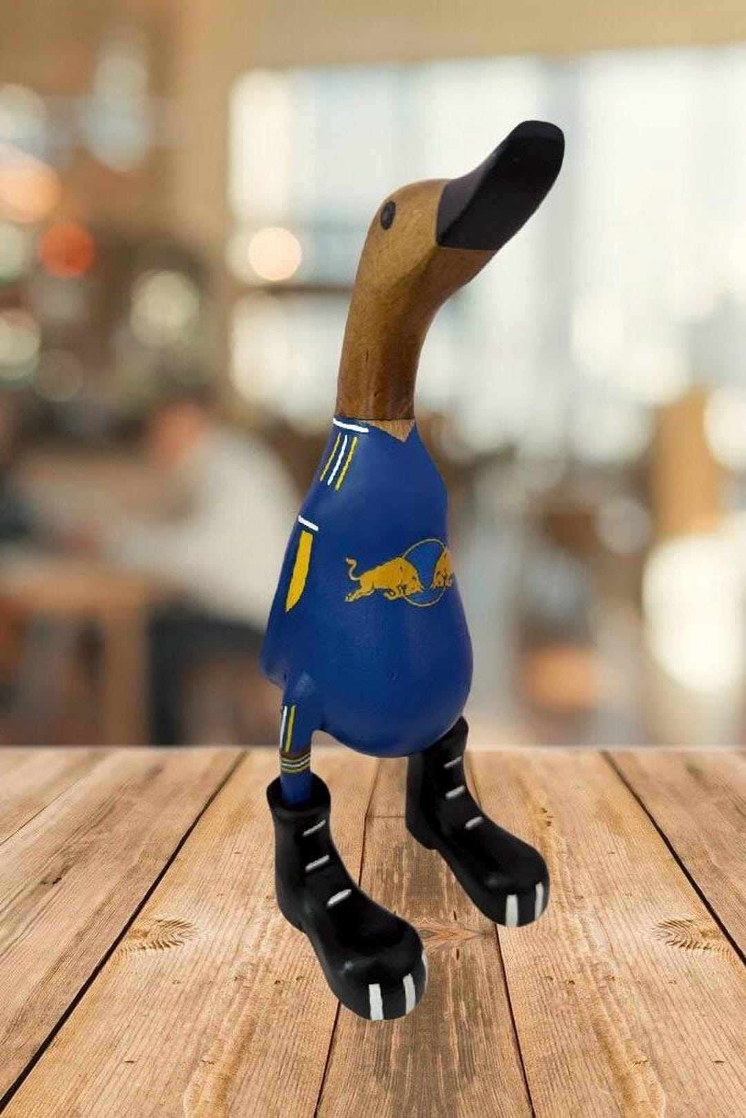 Leeds FC Hand-painted Wooden Duck- 25/26 Away Design - Etsy