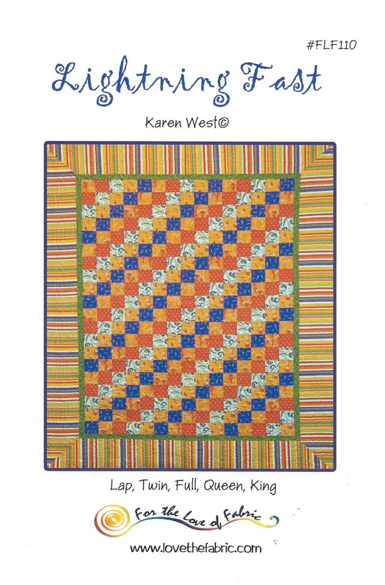 Lightning Fast Quilt Pattern PDF - Etsy