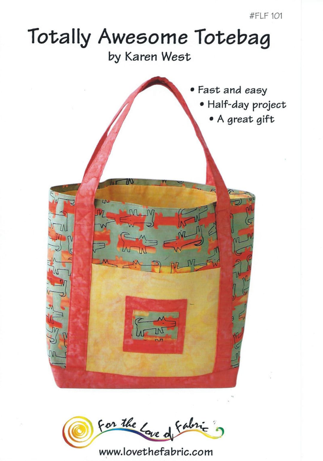 Totally Awesome Totebag Pattern PDF - Etsy