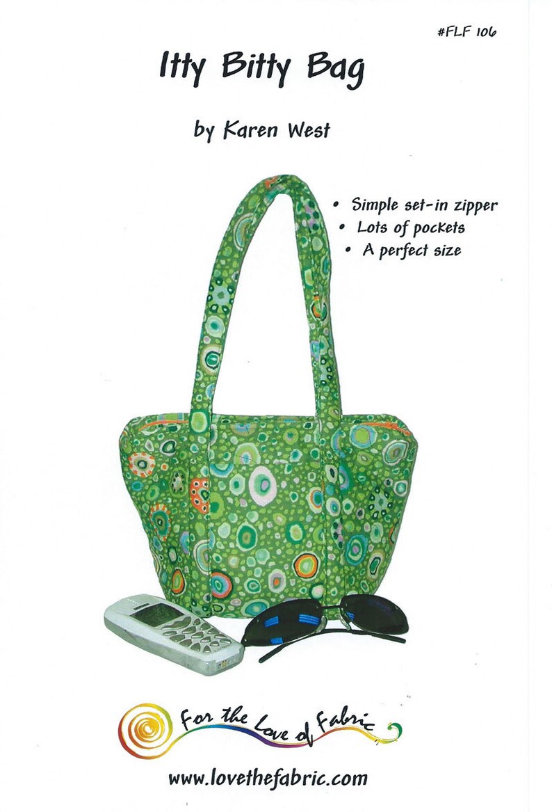 Itty Bitty Bag Pattern PDF - Etsy