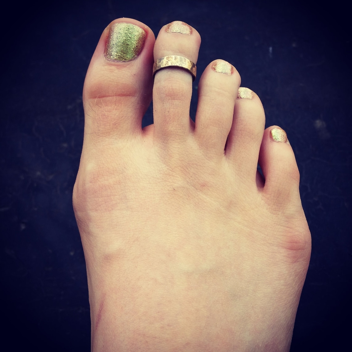 Toe Ring Silver Toe Ring Brass Toe Ring Copper Toe Ring | Etsy