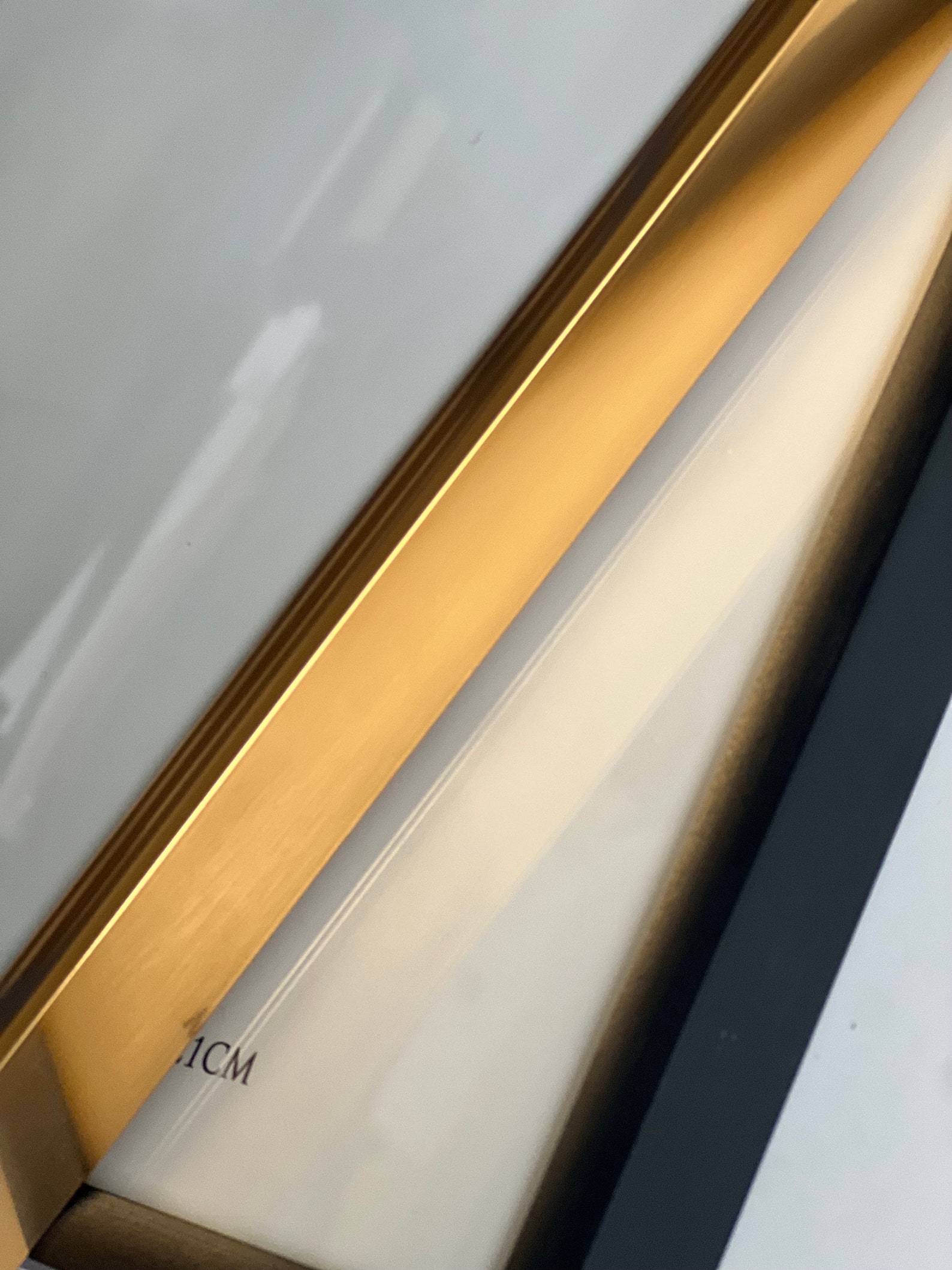 A3 Gold Aluminium Frame, Gold Picture Frame, Photo Frame, Display ...