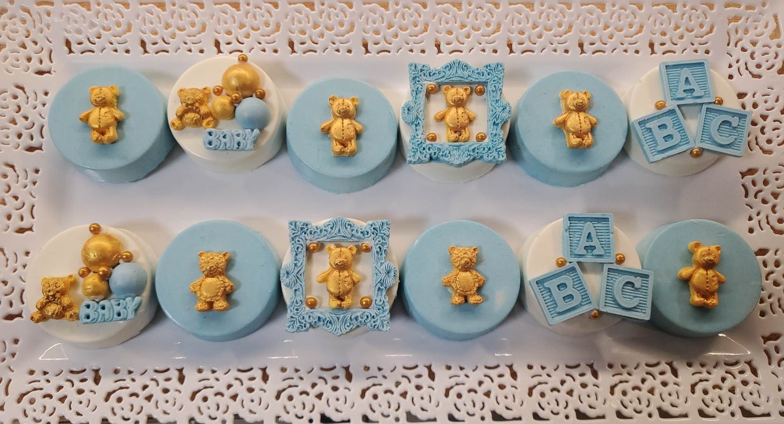 Teddy Bear Pretzels or Oreo Party Treats - Etsy