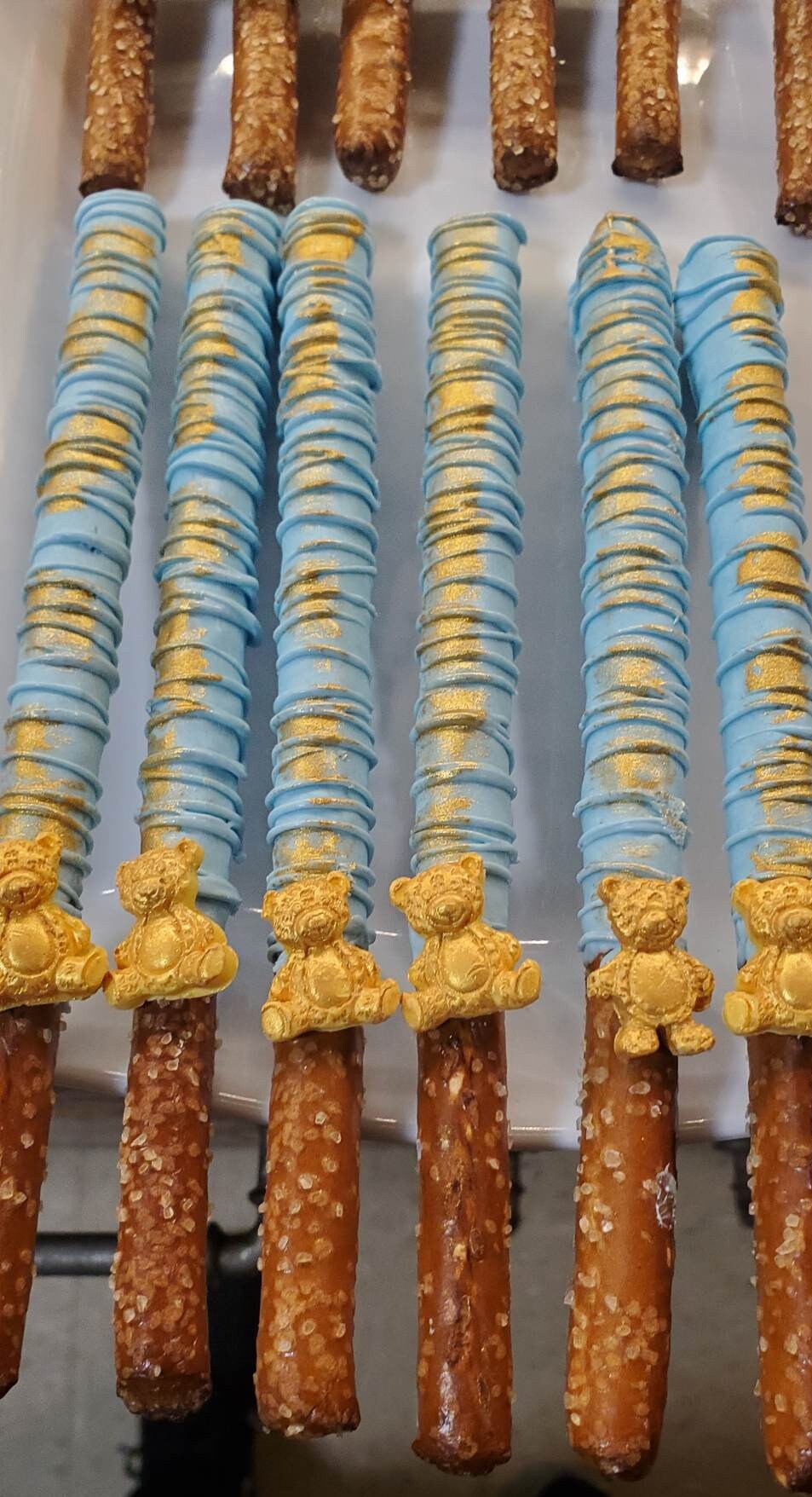 Teddy Bear Pretzels or Oreo Party Treats - Etsy