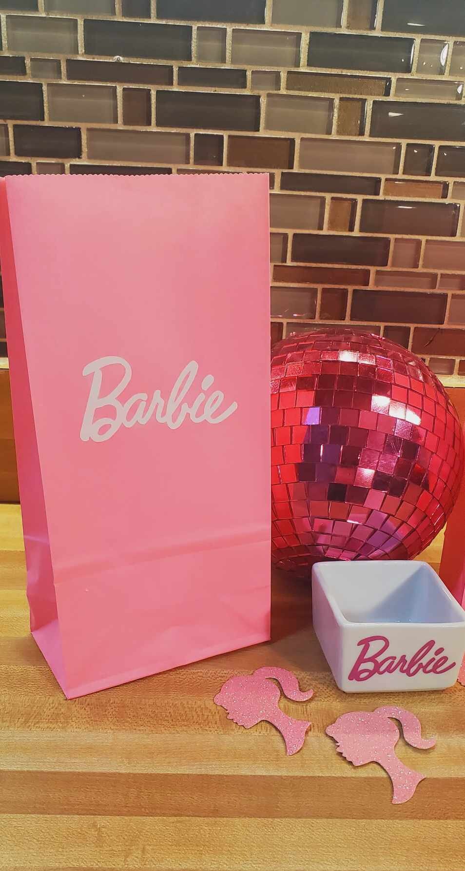 Barbie Gift Bags Party Theme Birthday Favor Paper - Etsy
