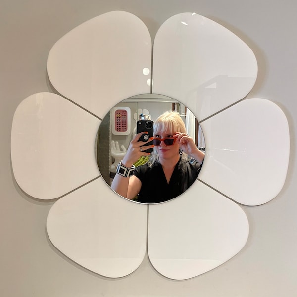 Flower Mirror - Etsy