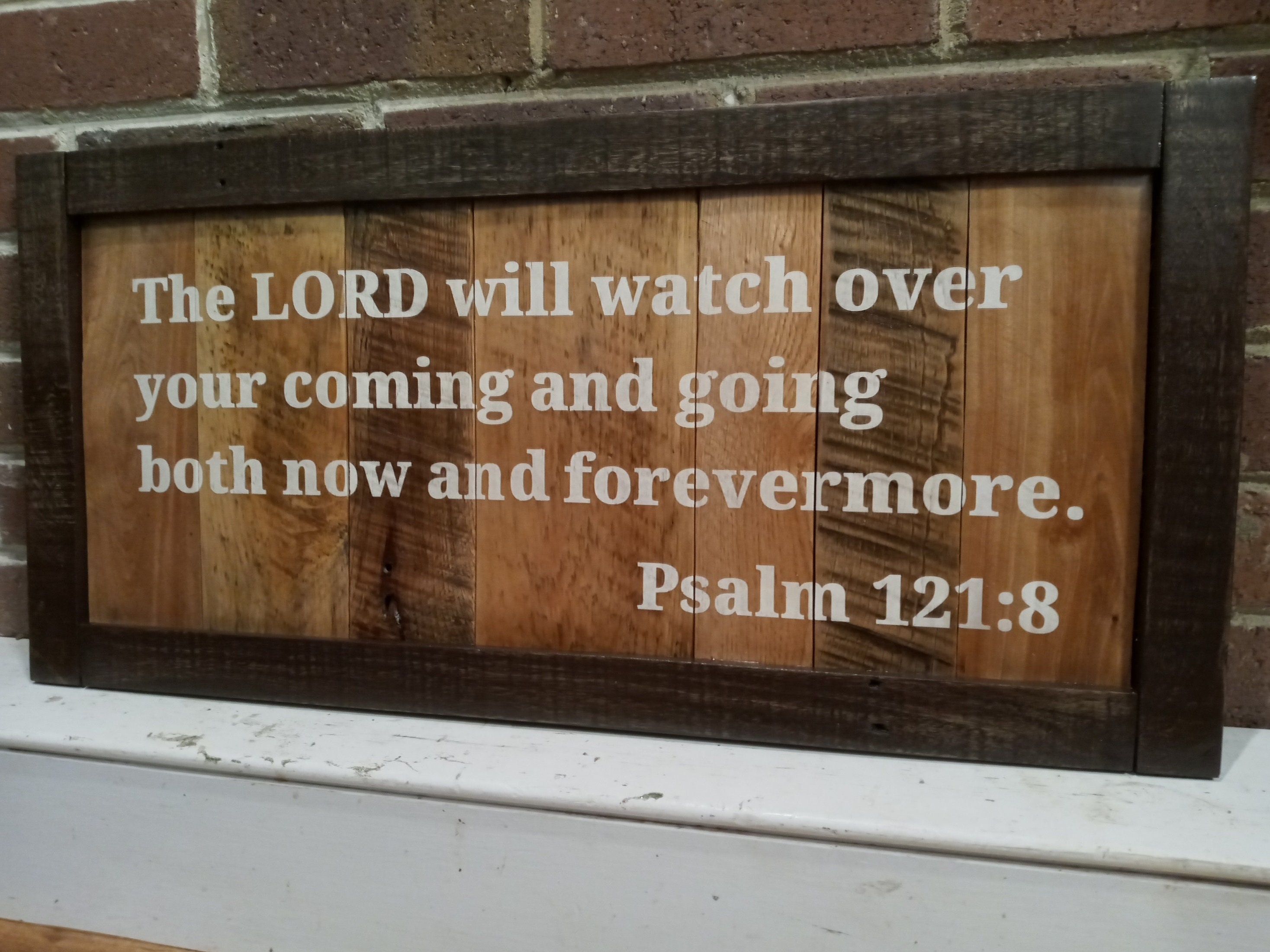 Psalm 121:8 the LORD Will Watch Over Your Coming and Going Both Now and ...