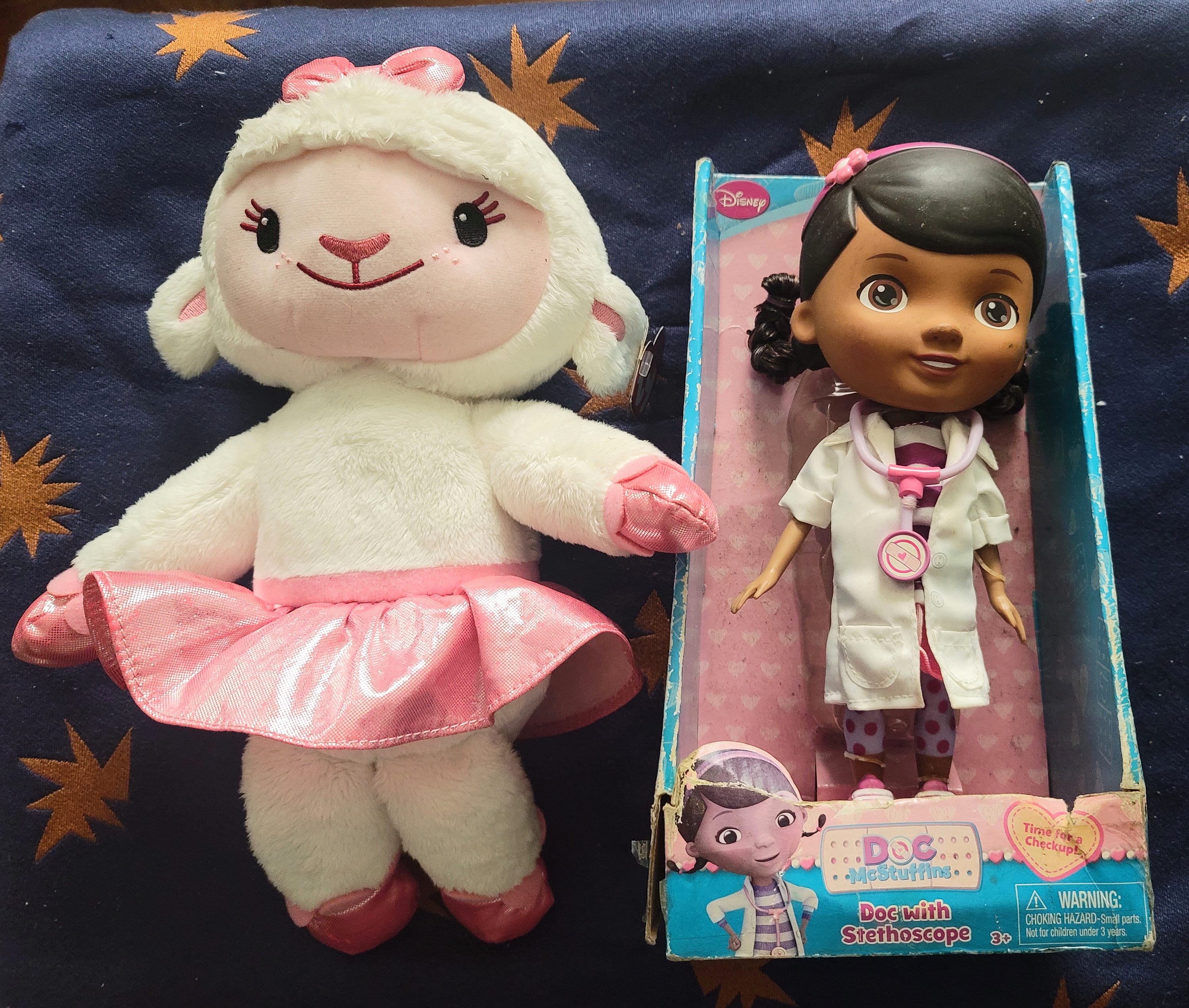 VINTAGE Doc Mcstuffins Disney Doll Doc Stethoscope TY Beanie Babies Boo ...