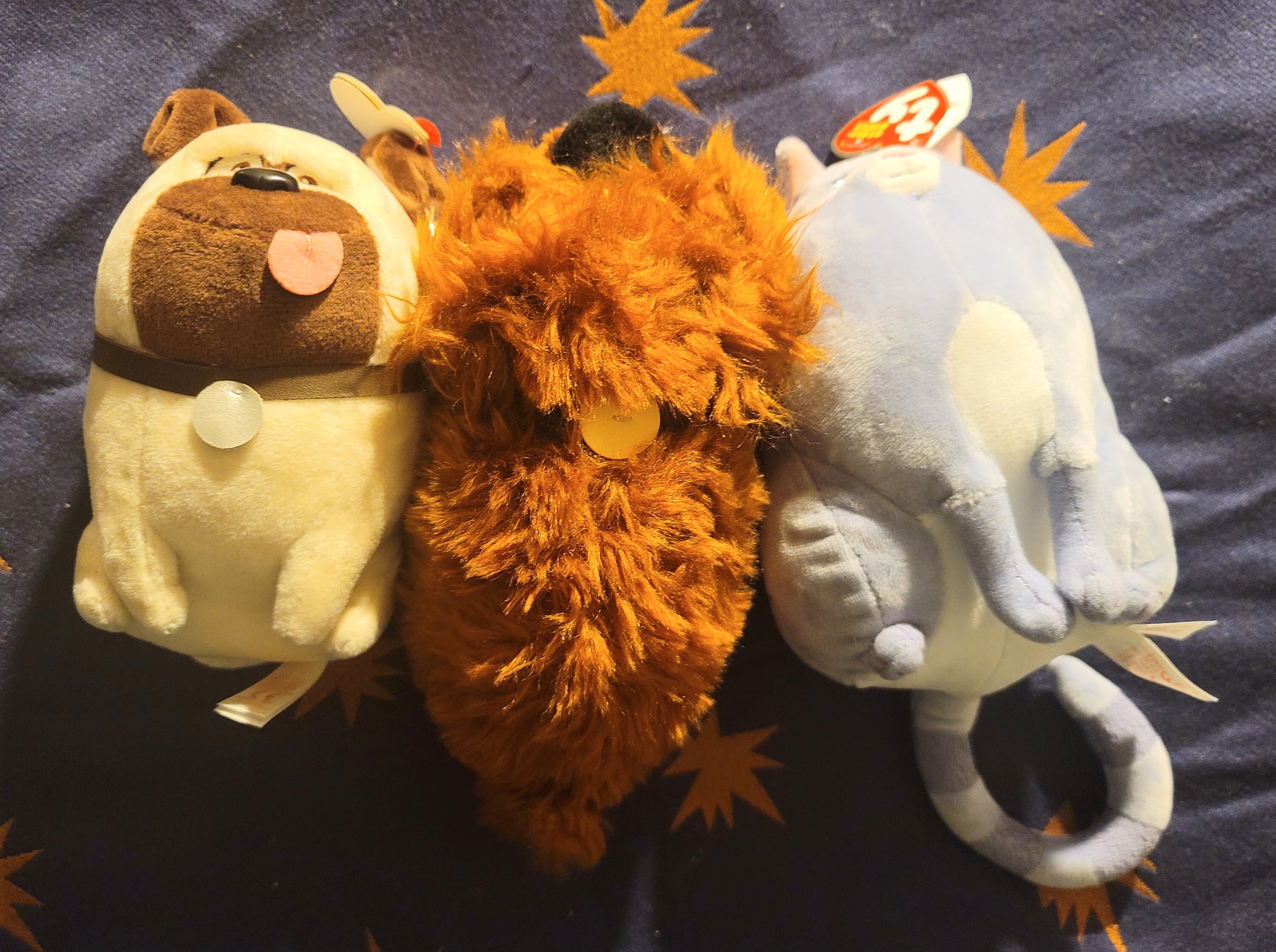 DISNEY Secret Life of Pets TY Beanie Babies Boos Chloe Max Duke Reg and ...