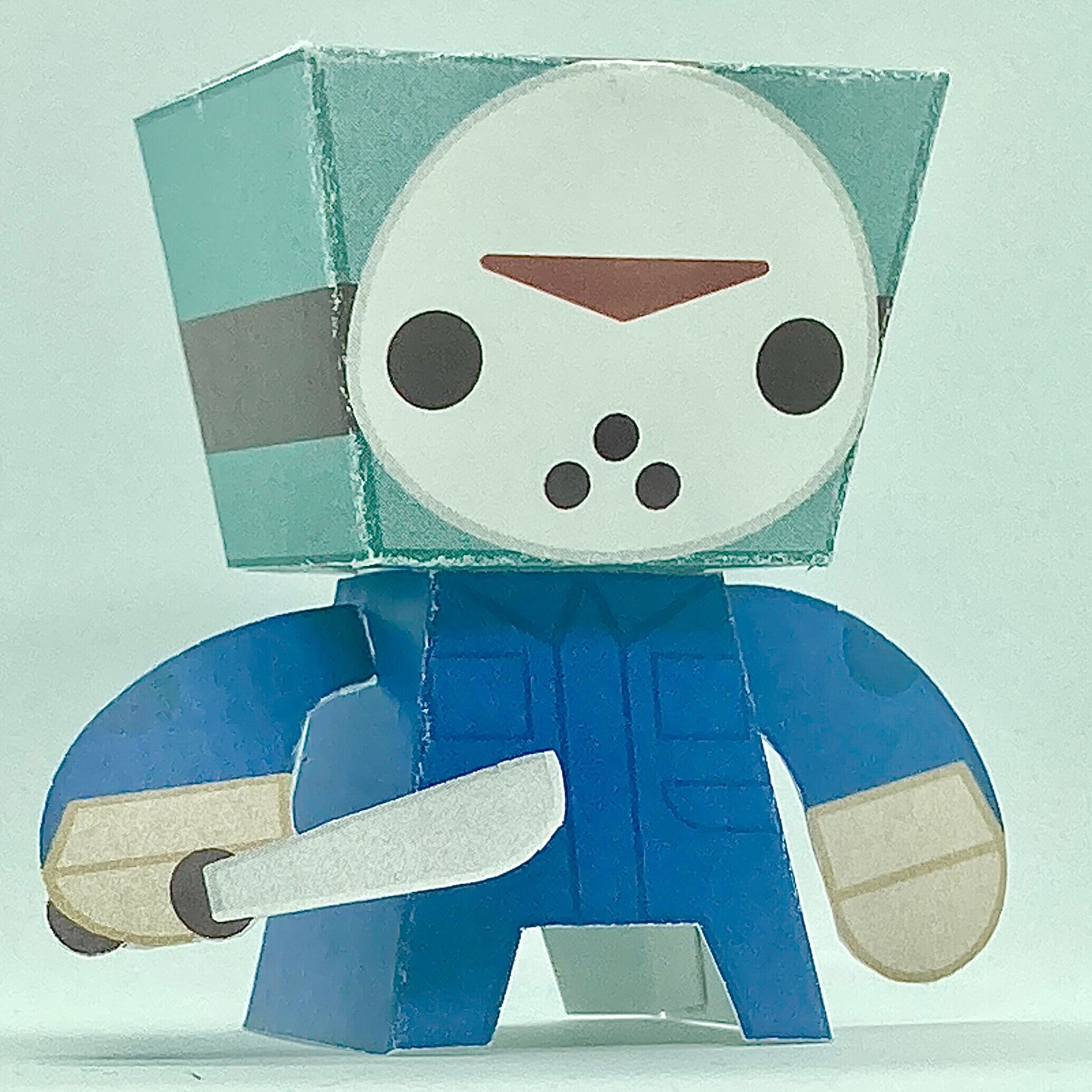 FOLD-ITZ 34 Papercraft Jason Voorhees From Friday the 13th - Etsy