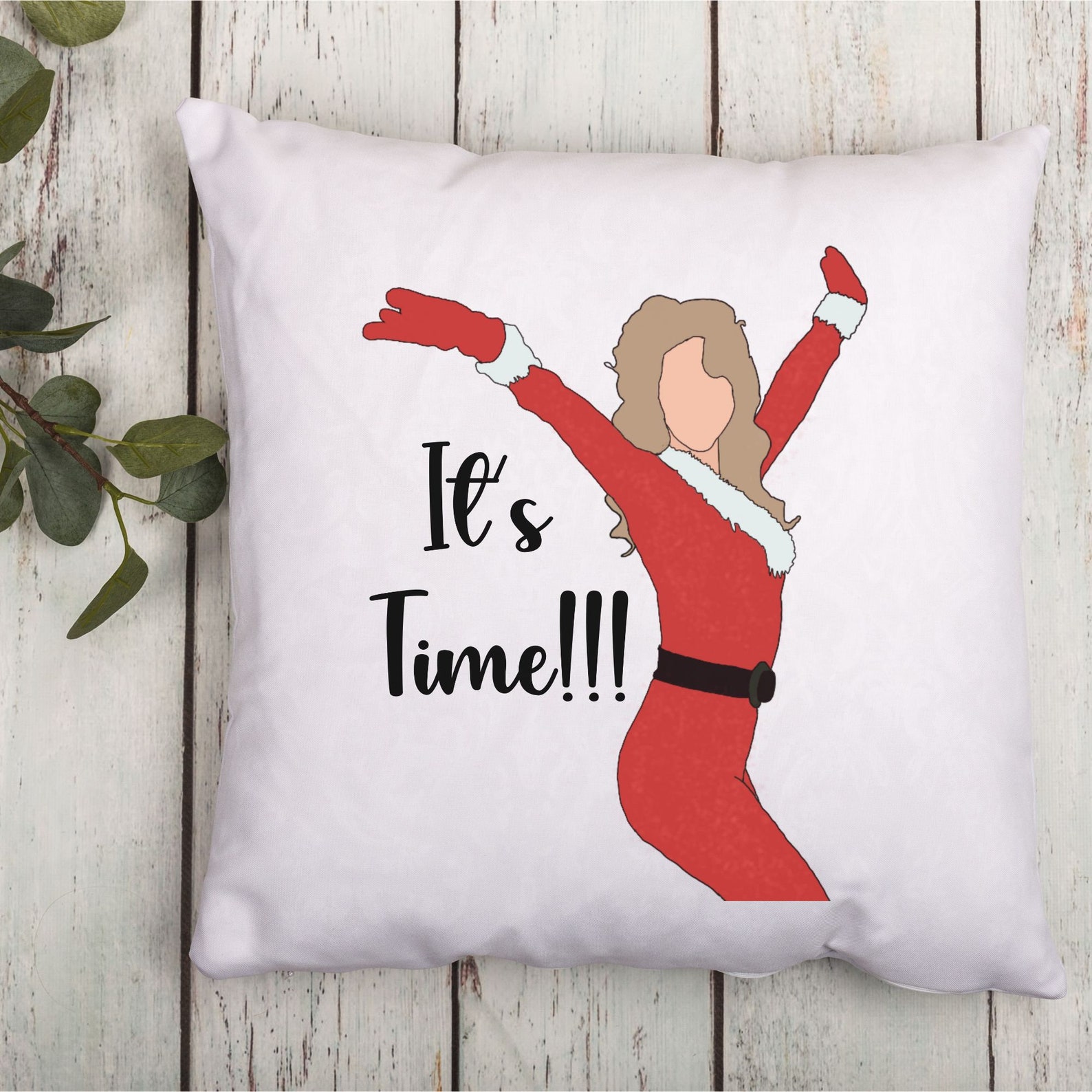 Mariah Carey, It's Time, Christmas Pillow Case - Etsy