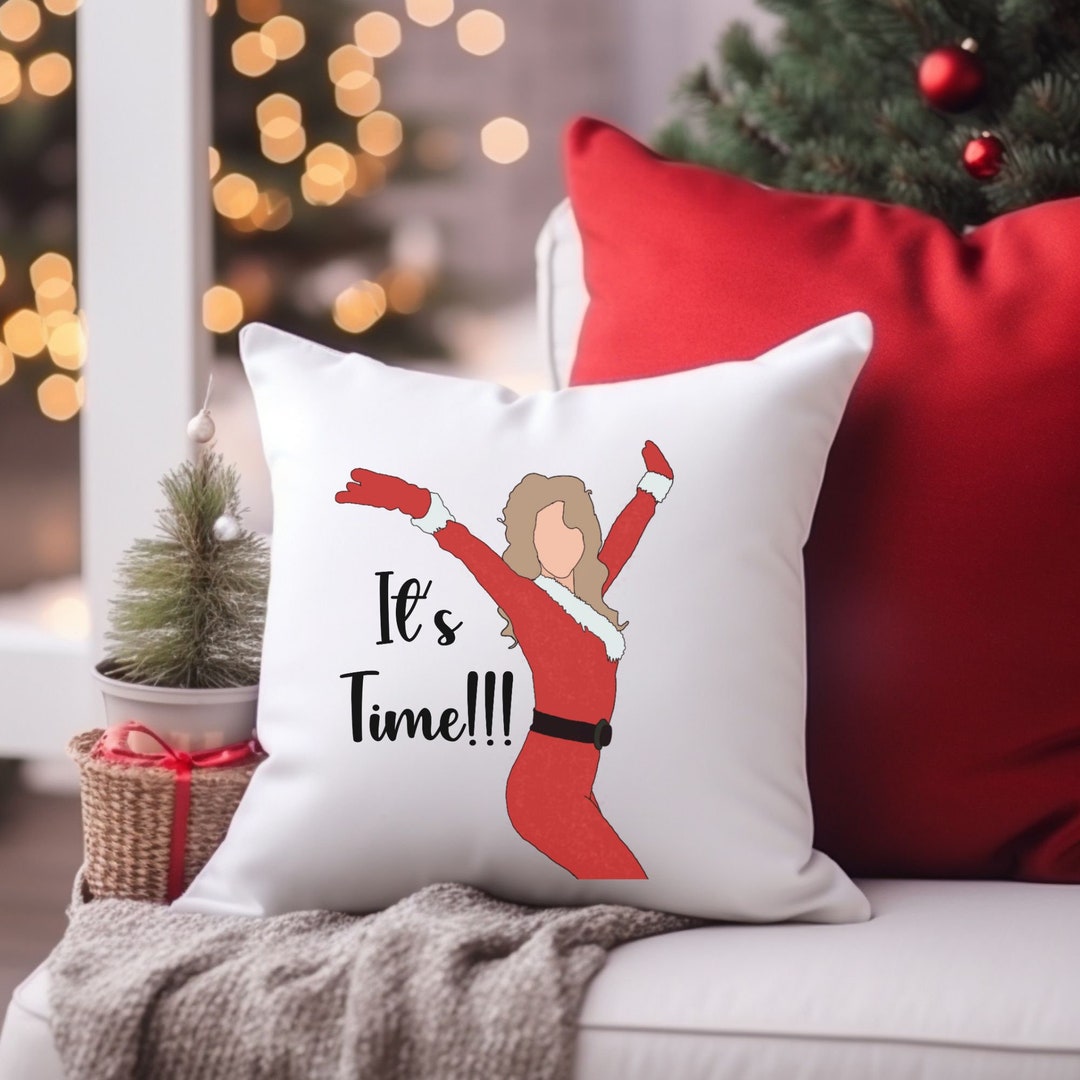 Mariah Carey, It's Time, Christmas Pillow Case - Etsy